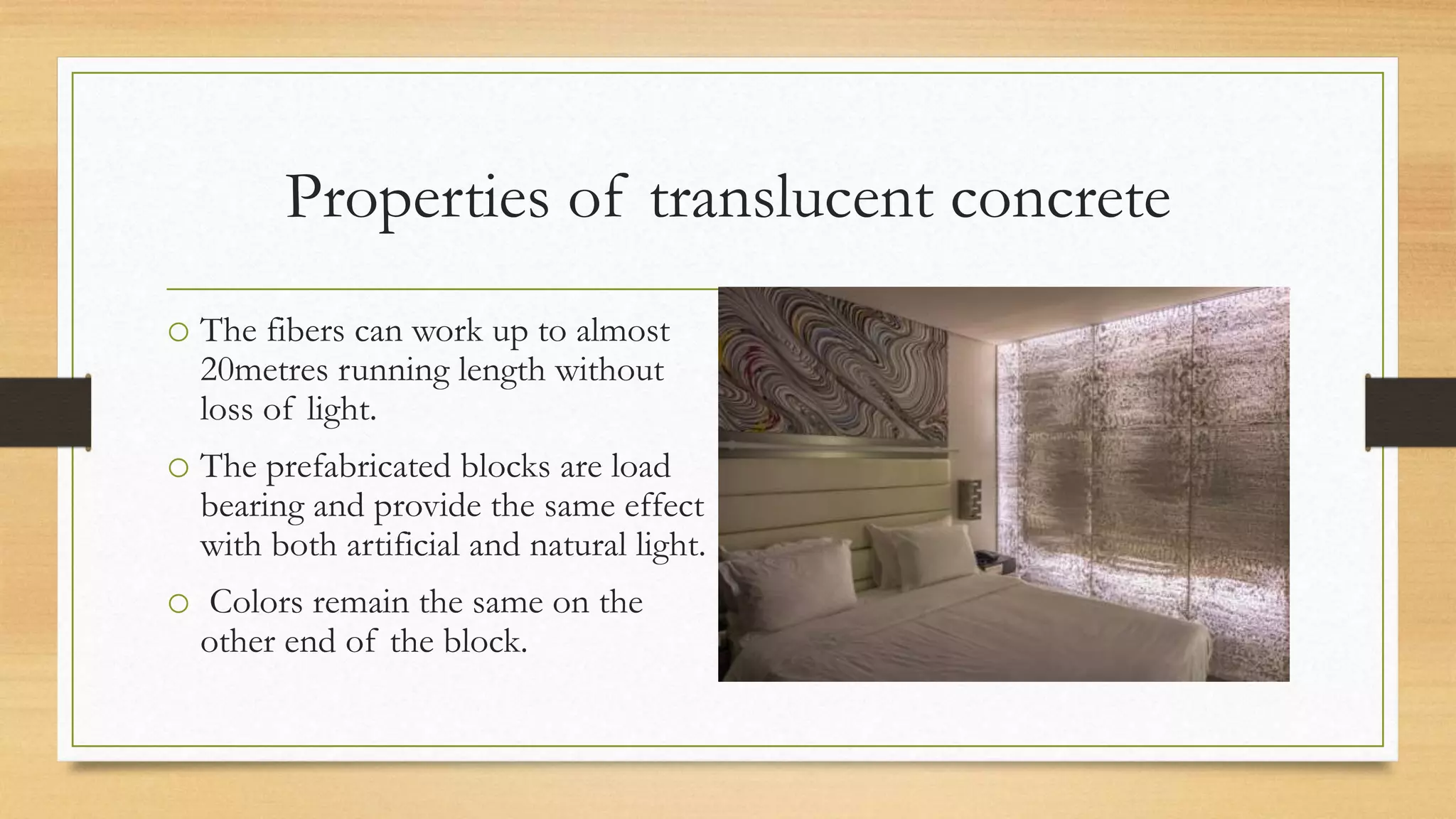 translucent concrete | PPT