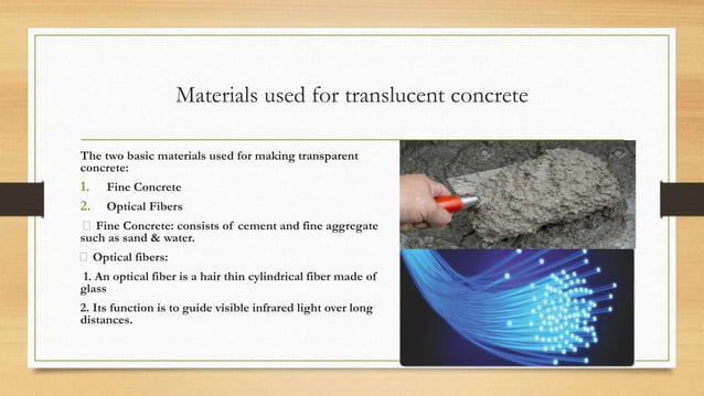 translucent concrete | PPT