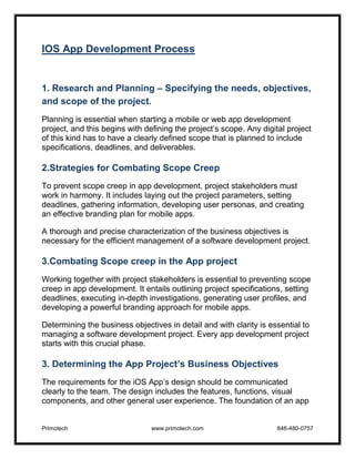 What is the Typical Timeframe for iOS App Development.pdf | Web ...