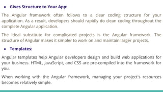 What is the Use of Angular? | PPT