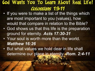 What isthevalueofyourlife | PDF | Christianity | Religion & Spirituality