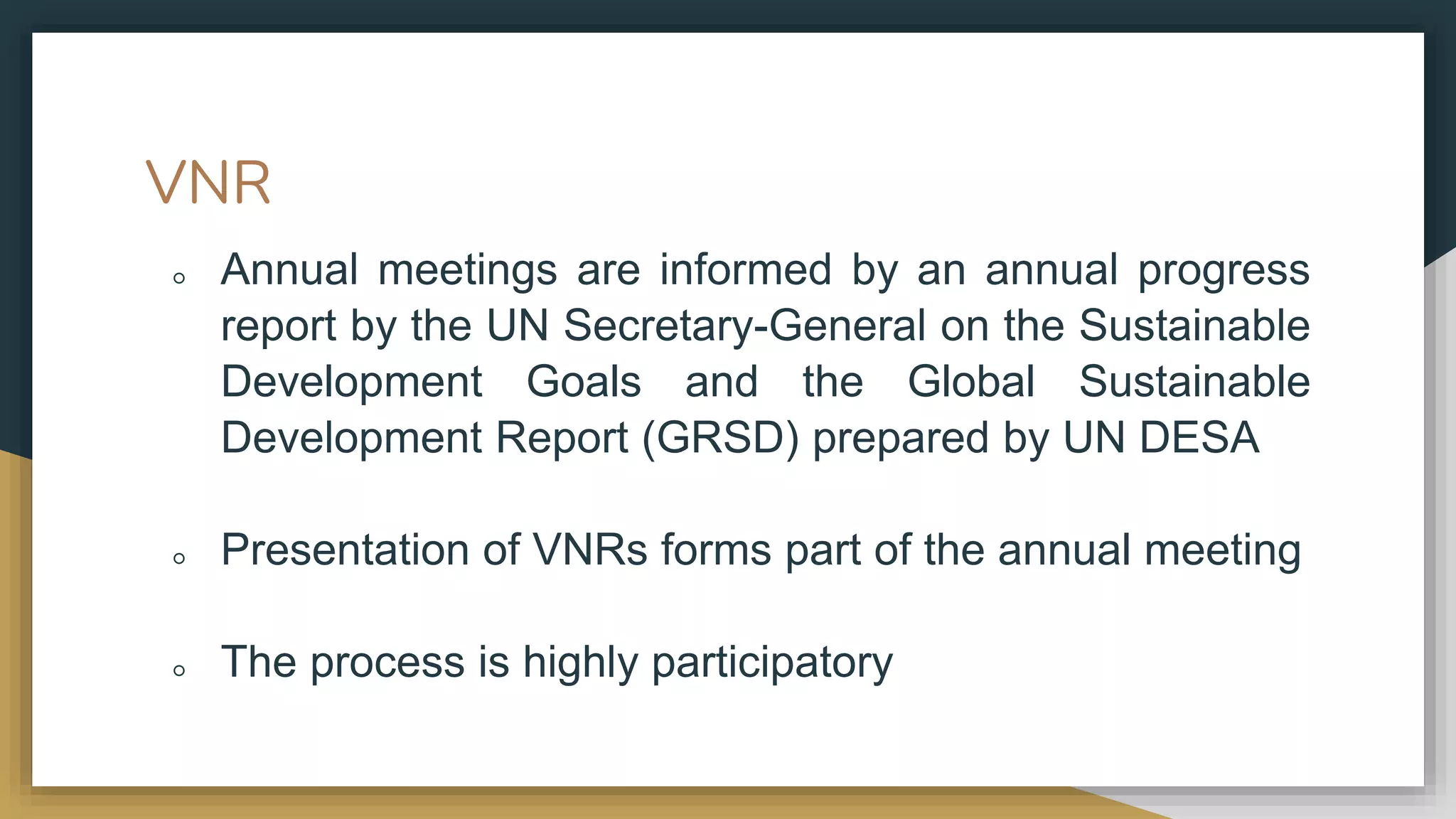 What is the VNR | PPTX