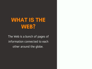 What is the web? | PDF