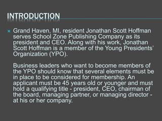 What Is the YPO Membership Criteria? | PPTX