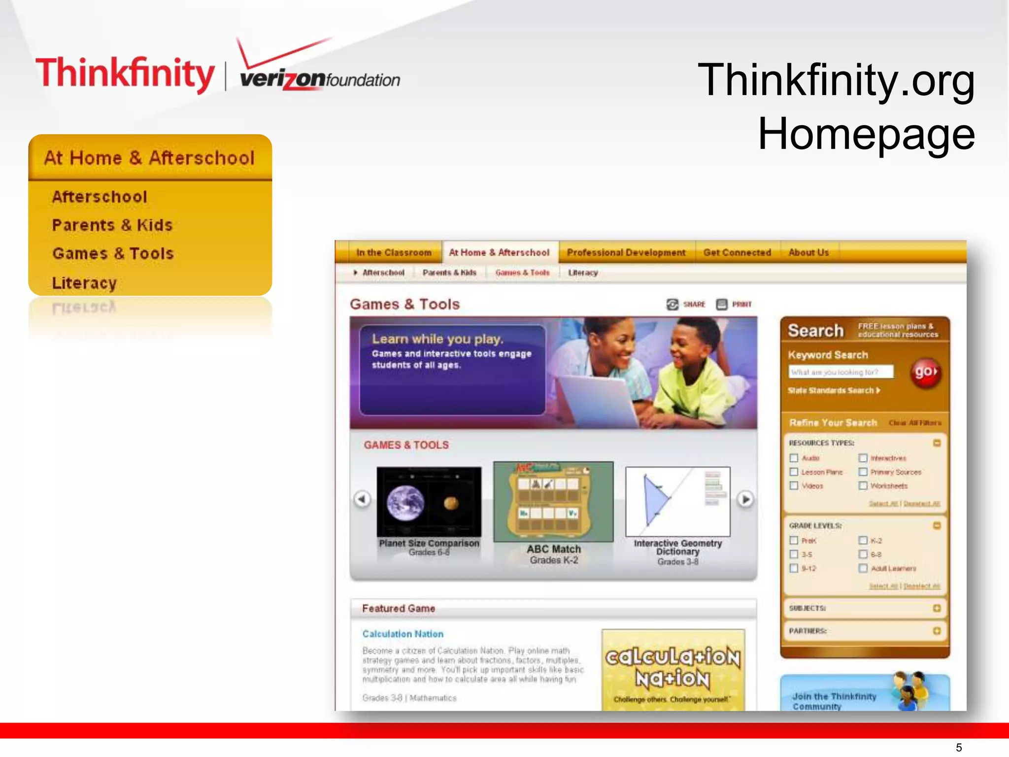 What is thinkfinity | PPT