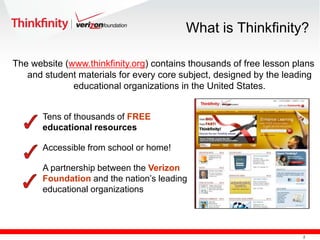 What is thinkfinity | PPT