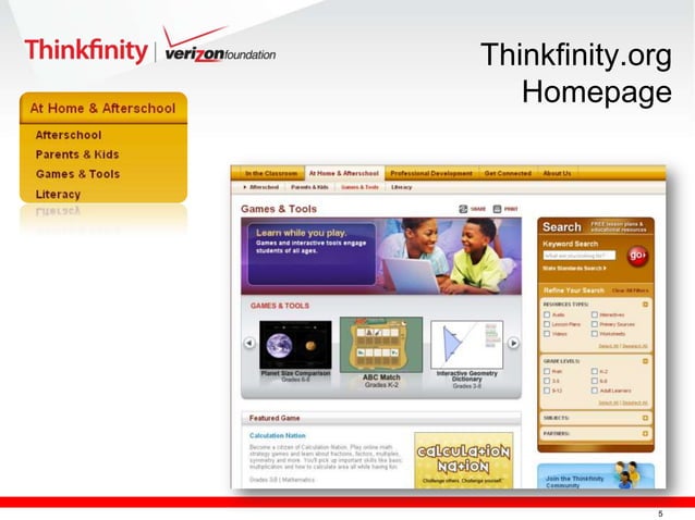 What is thinkfinity | PPT
