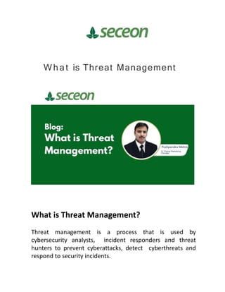 Best Open Threat Management Platform in USA | PPTX