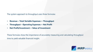 What is Throughput Time? | PDF