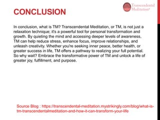 What is TM (Transcendental Meditation)? And How It Can Transform Your ...