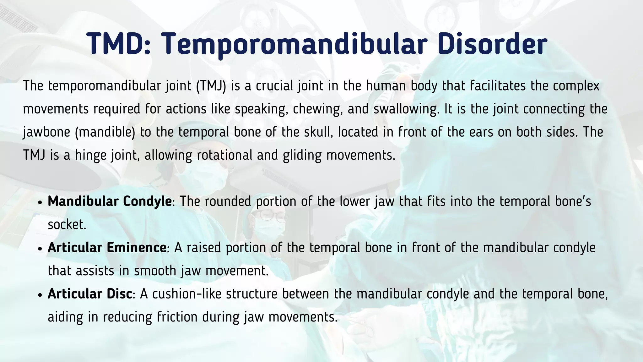 What Is TMJ And TMD | PDF | Death, Injury, or Military Conflict ...