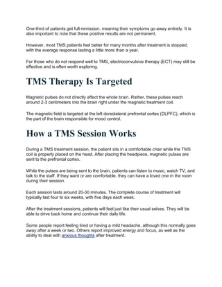 What is TMS Therapy for Major Depression.docx