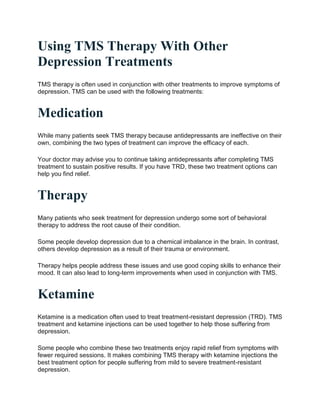 What is TMS Therapy for Major Depression.docx
