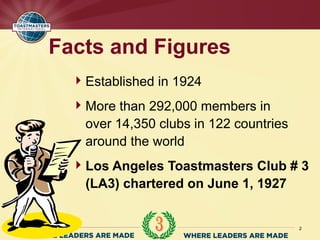 What is Toastmasters? | PPT