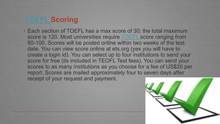What is toefl | PPT