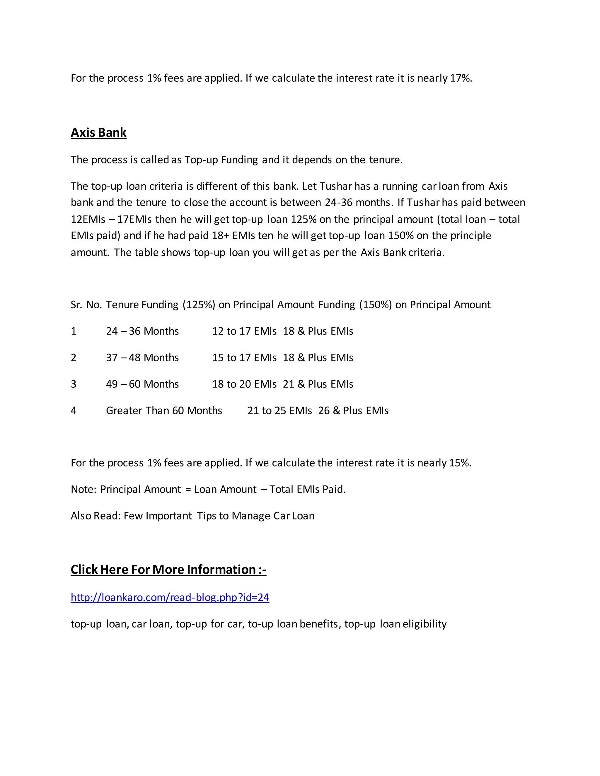 What is top up loan | DOCX