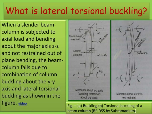 Design methods for torsional buckling of steel structures | PPTX