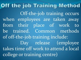 What is training And its Types | PPTX | Careers