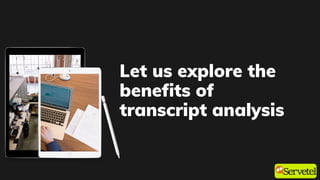 Introduction to Transcript Analysis | PDF