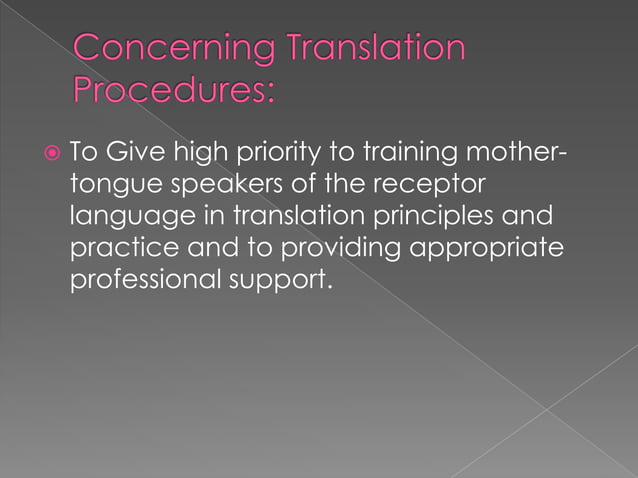 What is translation | PPT
