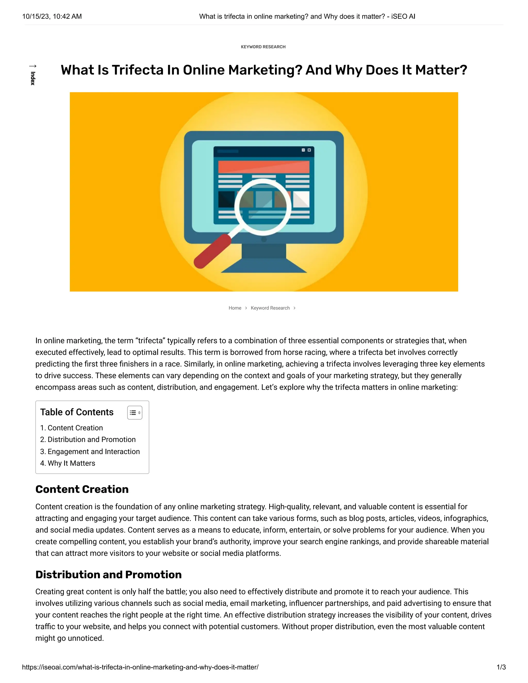 What is trifecta in online marketing_ and Why does it matter_ - iSEO AI.pdf