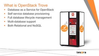 What is Trove, the Database as a Service on OpenStack? | PPT