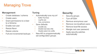 What is Trove, the Database as a Service on OpenStack? | PPT