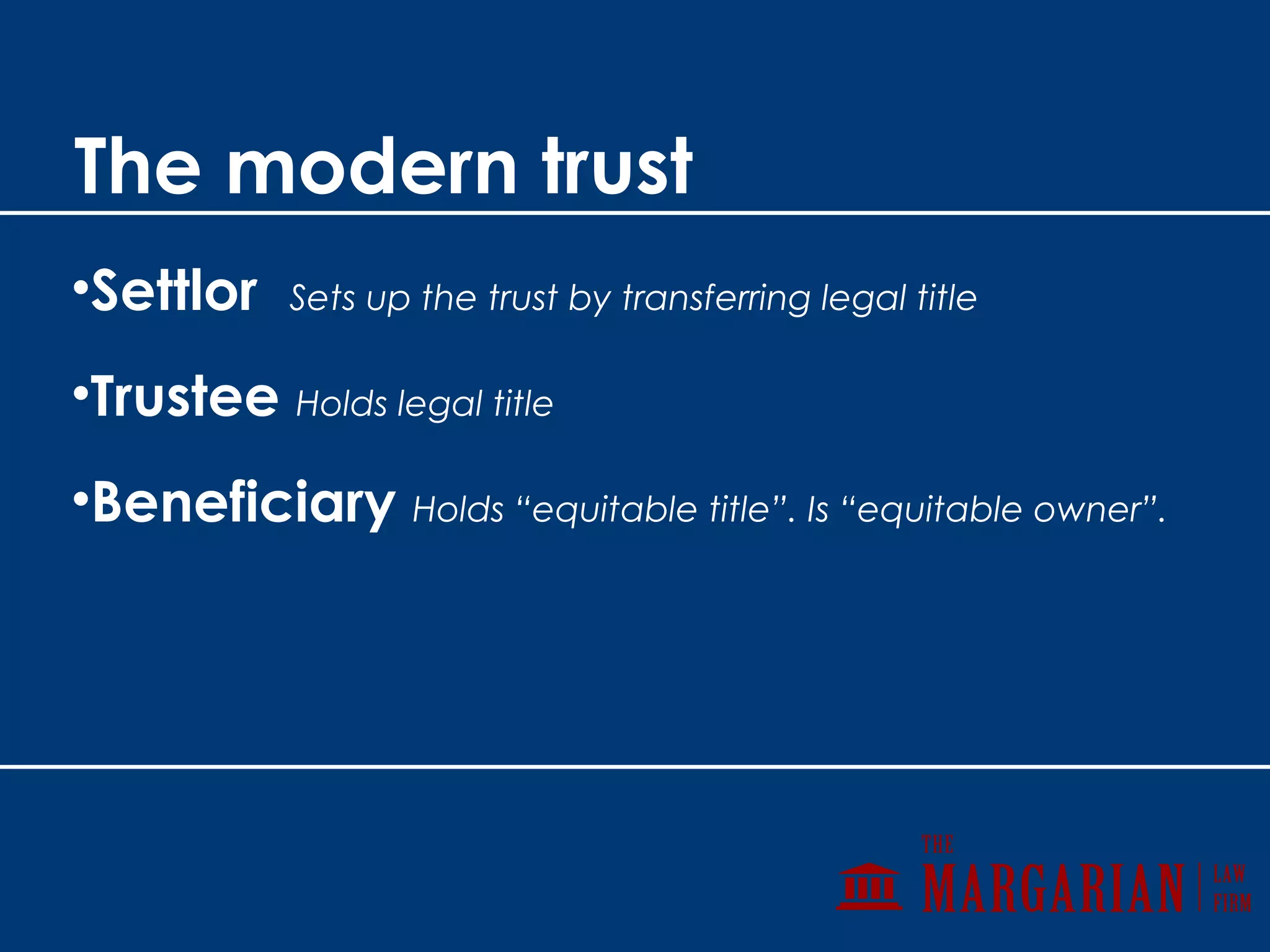 What is trust | PPT