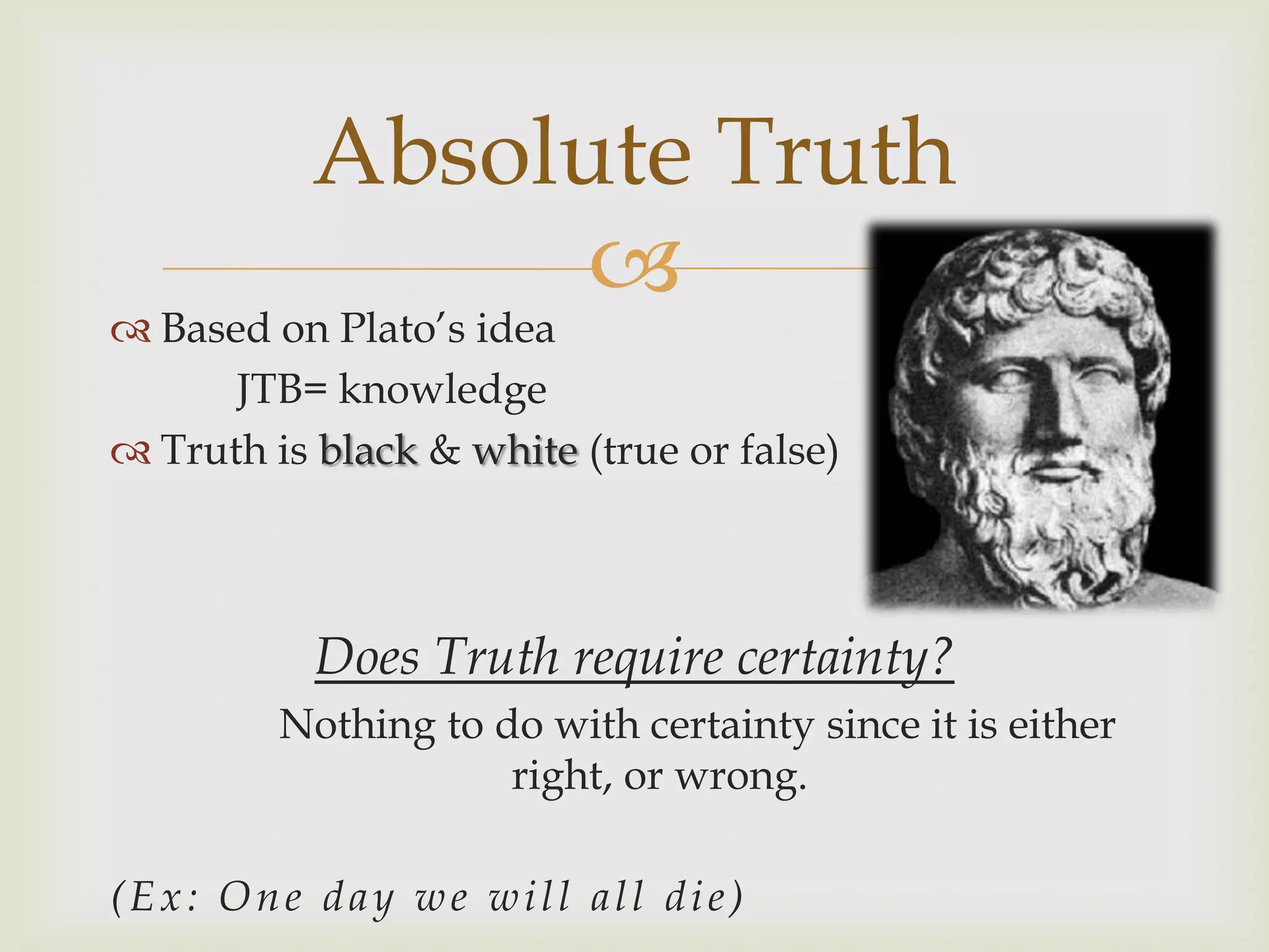 What Is Truth | PPTX