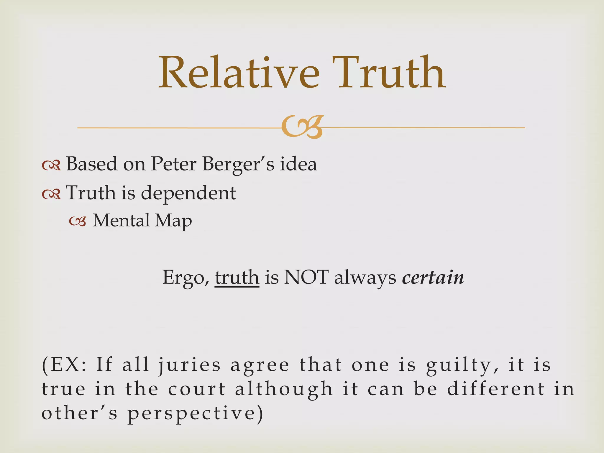 What Is Truth | PPTX