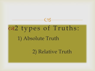 What Is Truth | PPTX