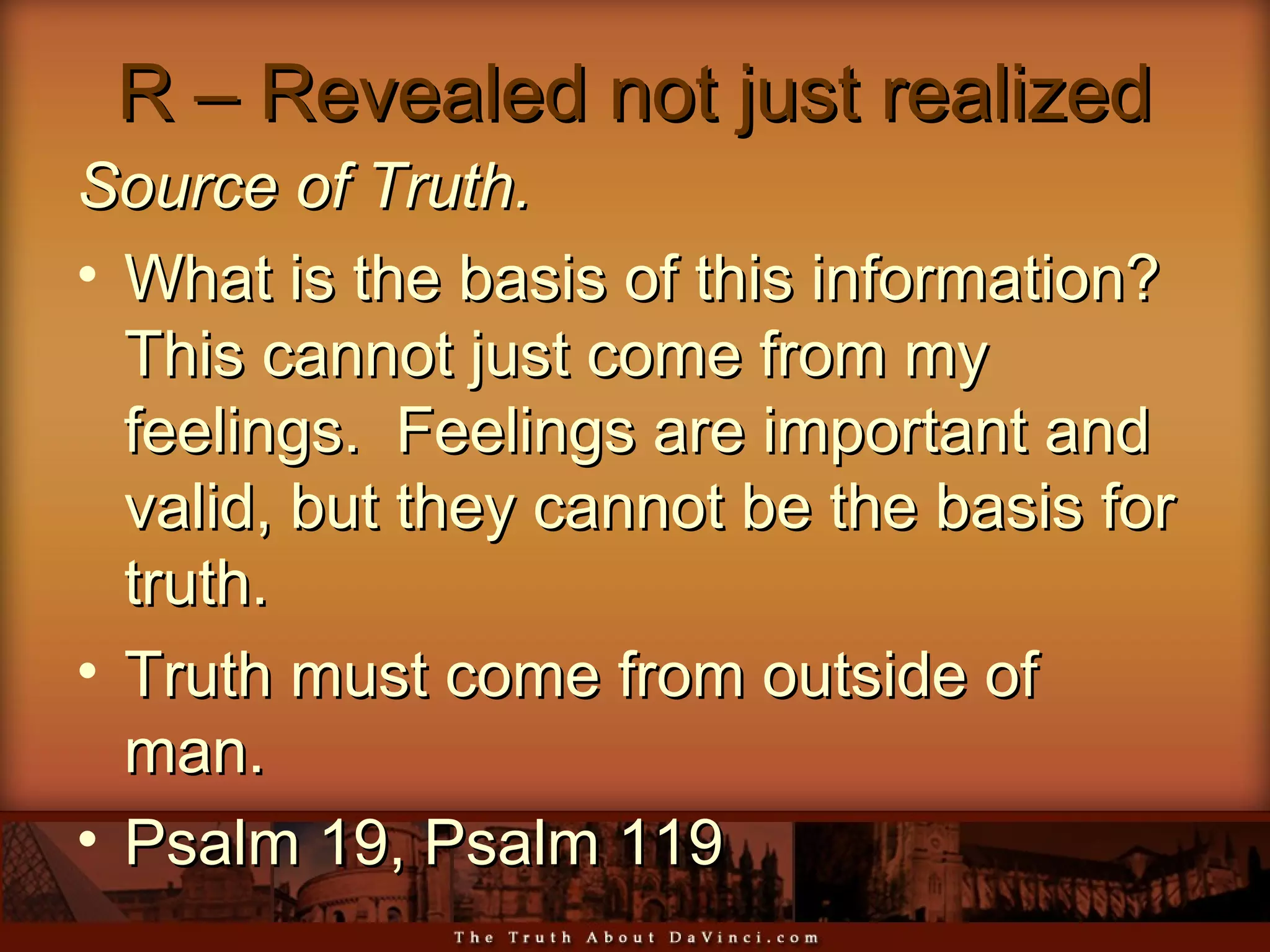 What is truth | PPT