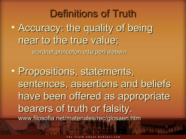 What is truth | PPT | Physics | Science
