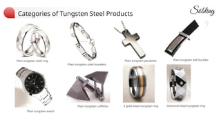 What Is Tungsten Steel Jewelry_ Materials, Features, And Production ...