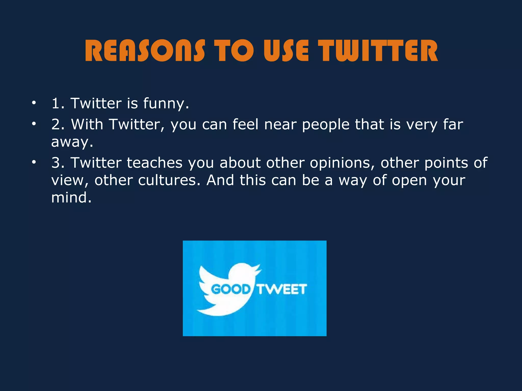 What is twitter | PPT