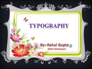 typography | PPTX