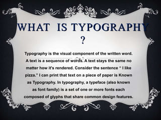 typography | PPTX