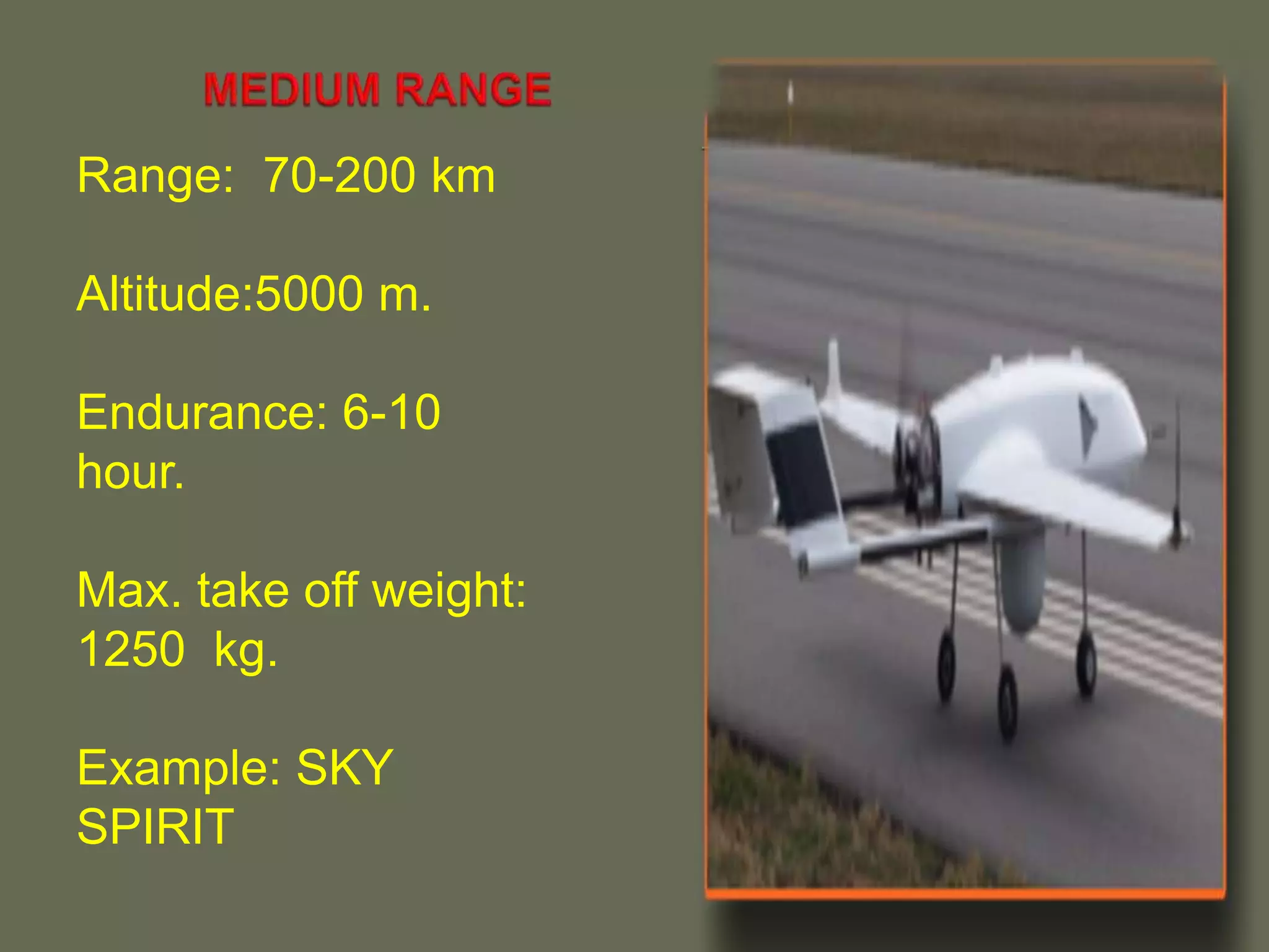 UNMANNED AERIAL VEHICLE | PPTX