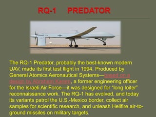 UNMANNED AERIAL VEHICLE | PPTX