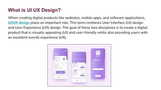 What is UI UX Design? | PPT | Free Download