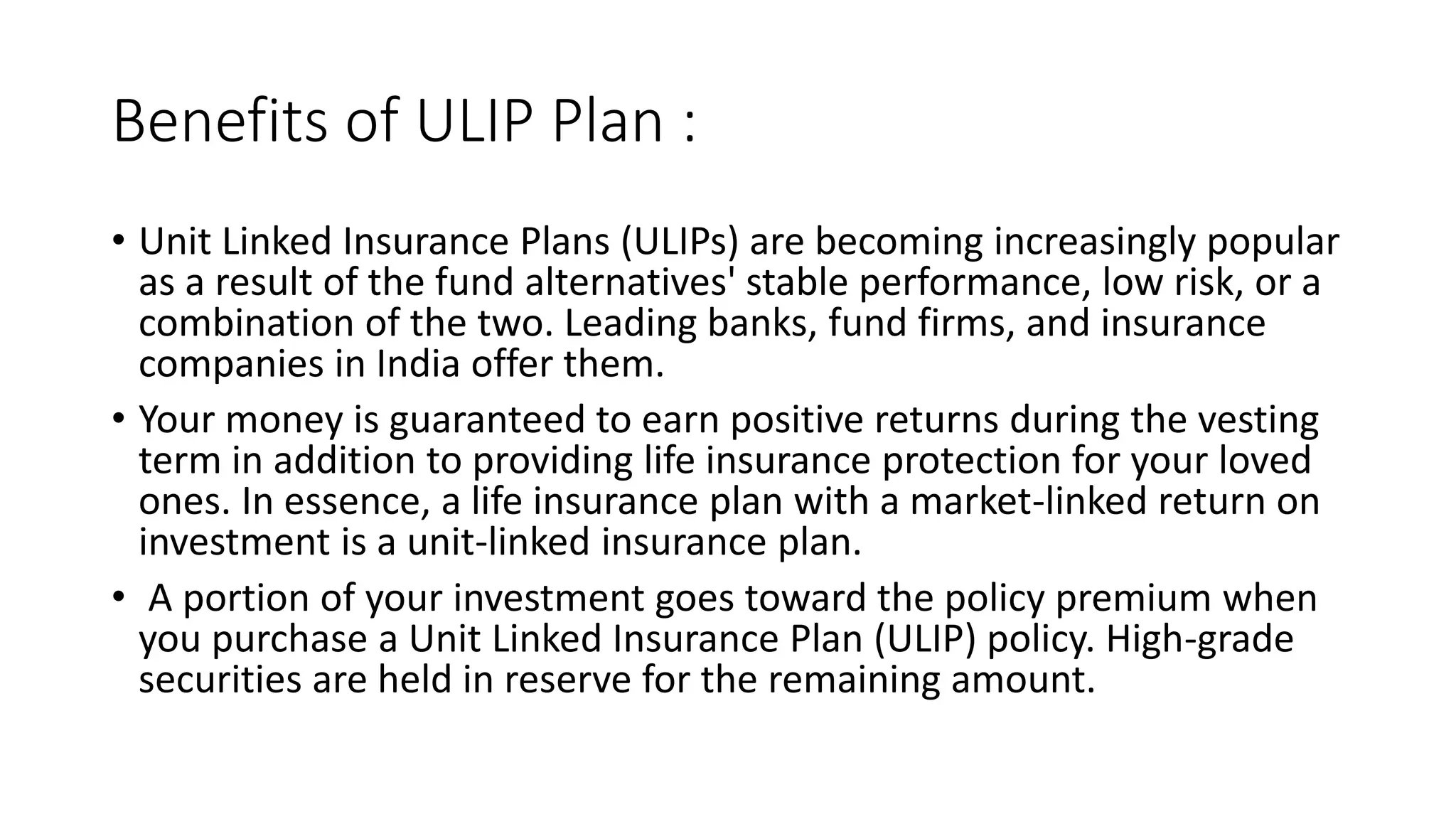 What is Ulip Plan.pdf