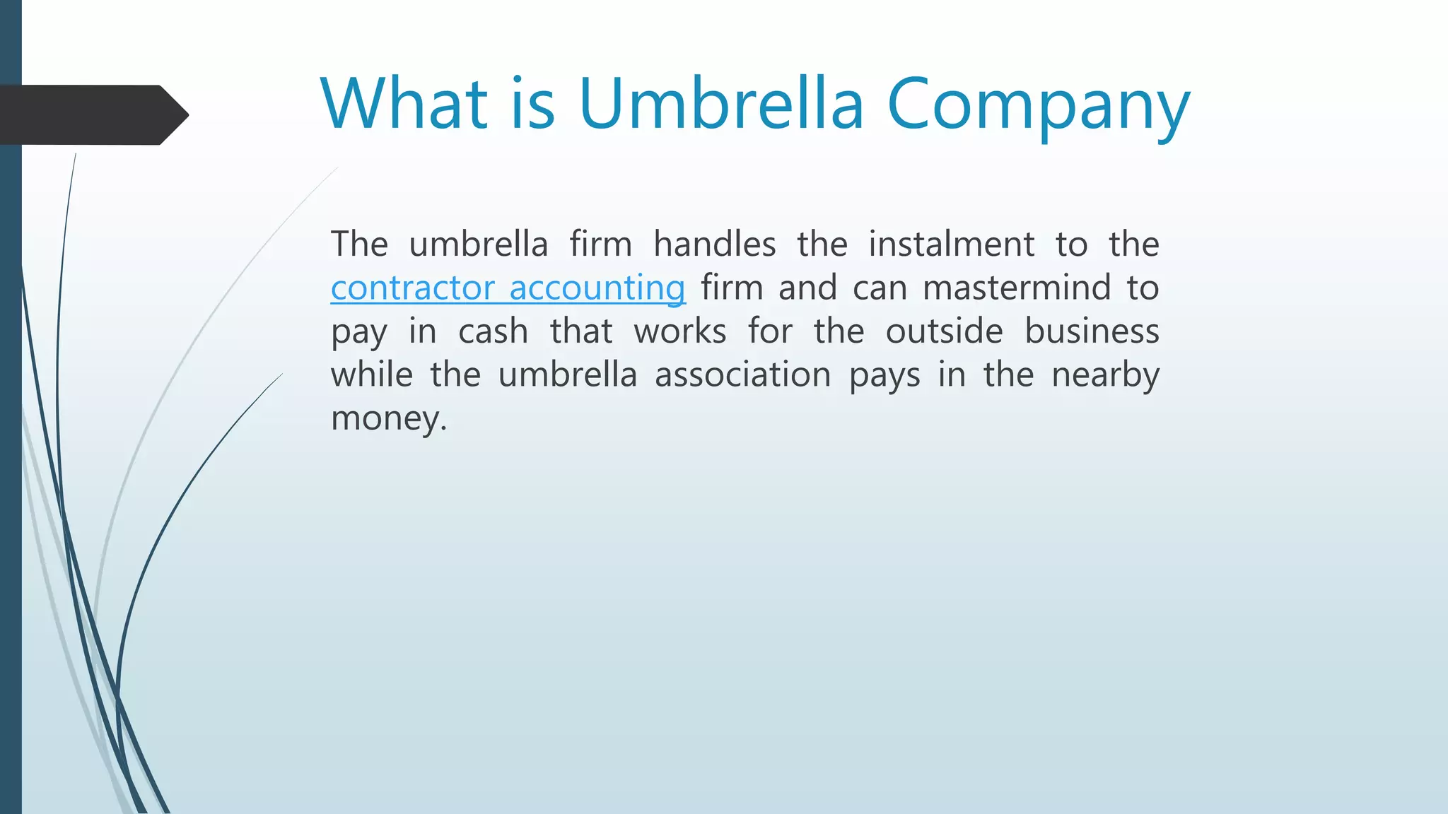 What is umbrella company | PPTX