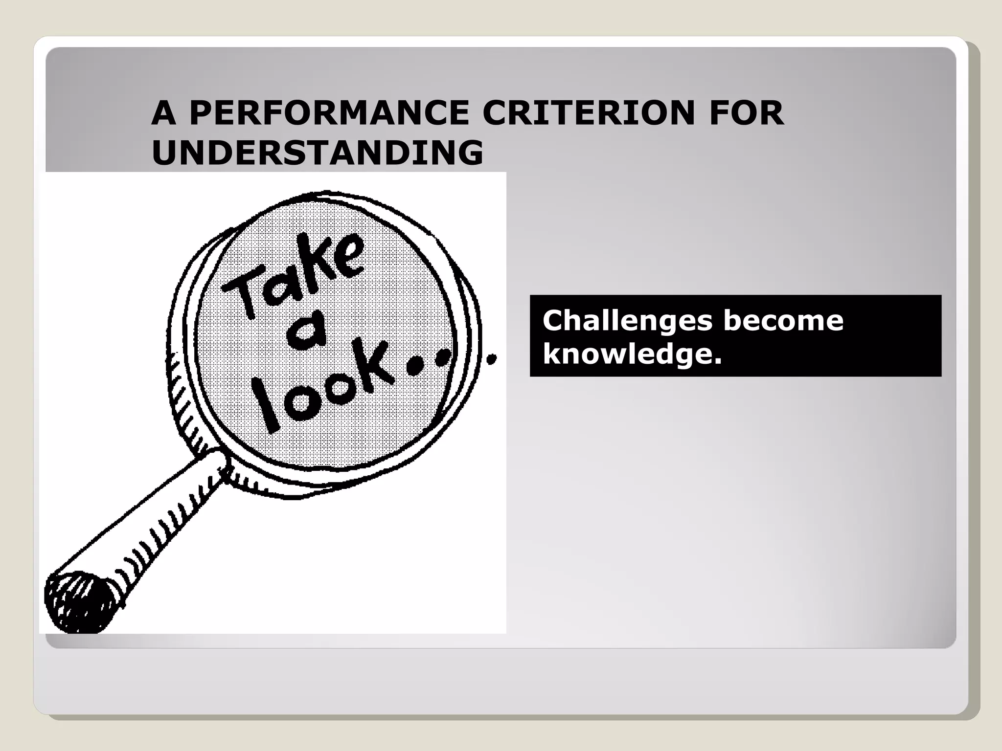 What is understanding | PPT