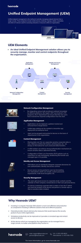 What is Unified Endpoint Management (UEM)? | PDF | Cloud Computing | Internet