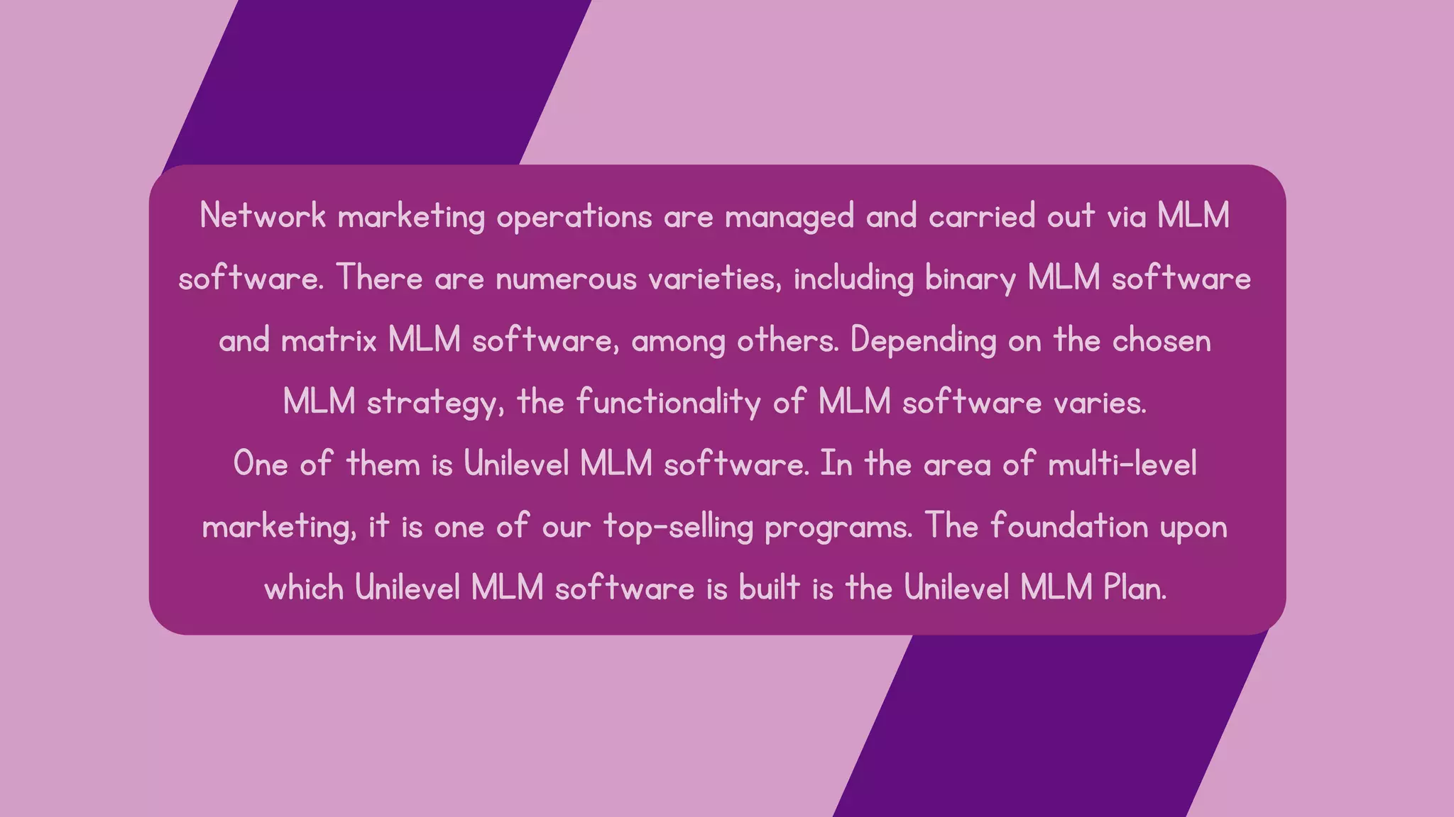 What is Unilevel MLM Software.pdf