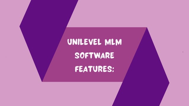 What is Unilevel MLM Software.pdf