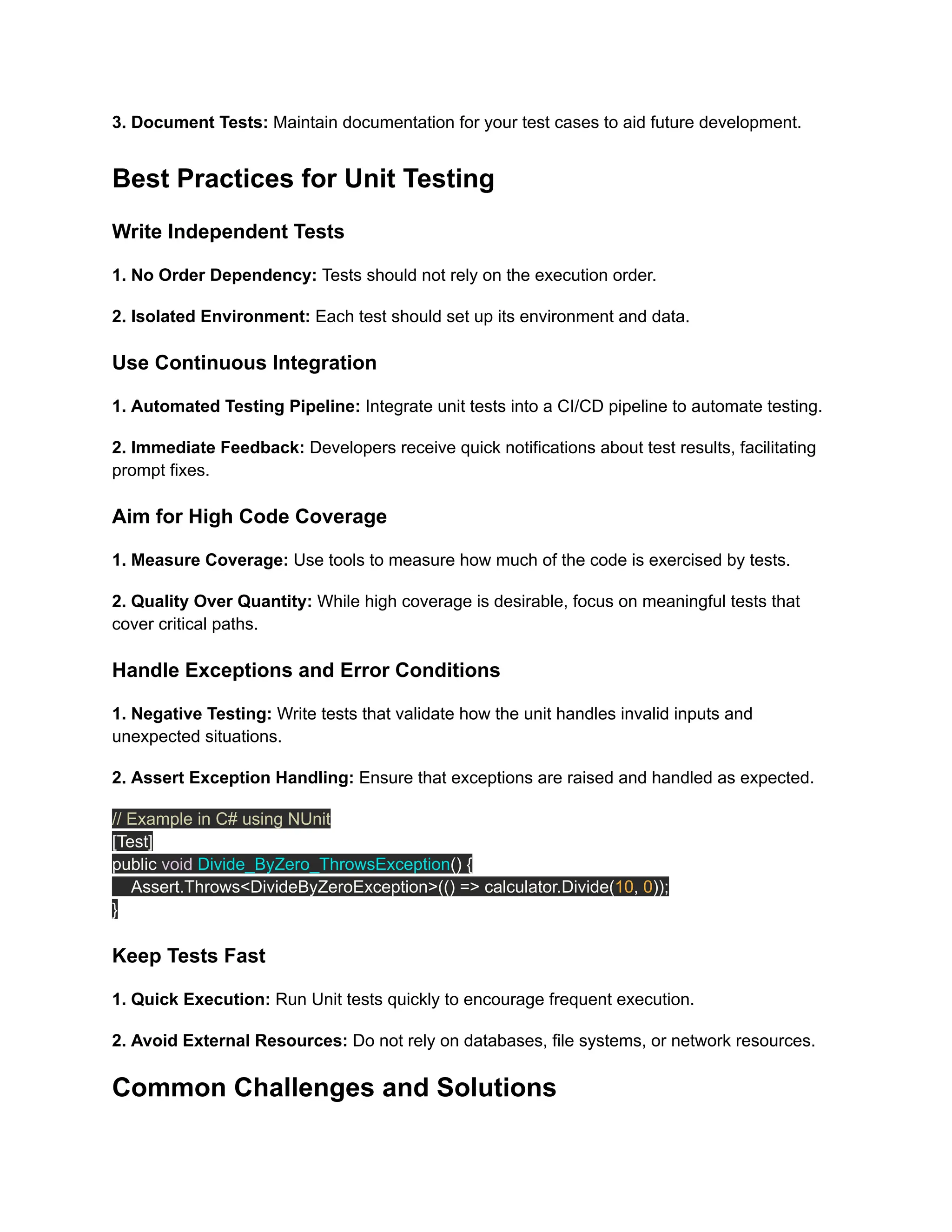 What is Unit Testing? - A Complete Guide | PDF