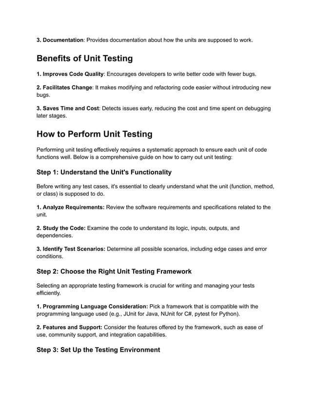 What is Unit Testing? - A Complete Guide | PDF