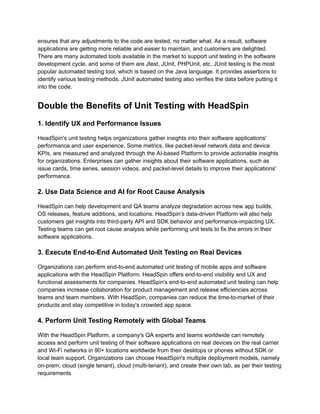 What is Unit Testing? - A Comprehensive Guide | PDF