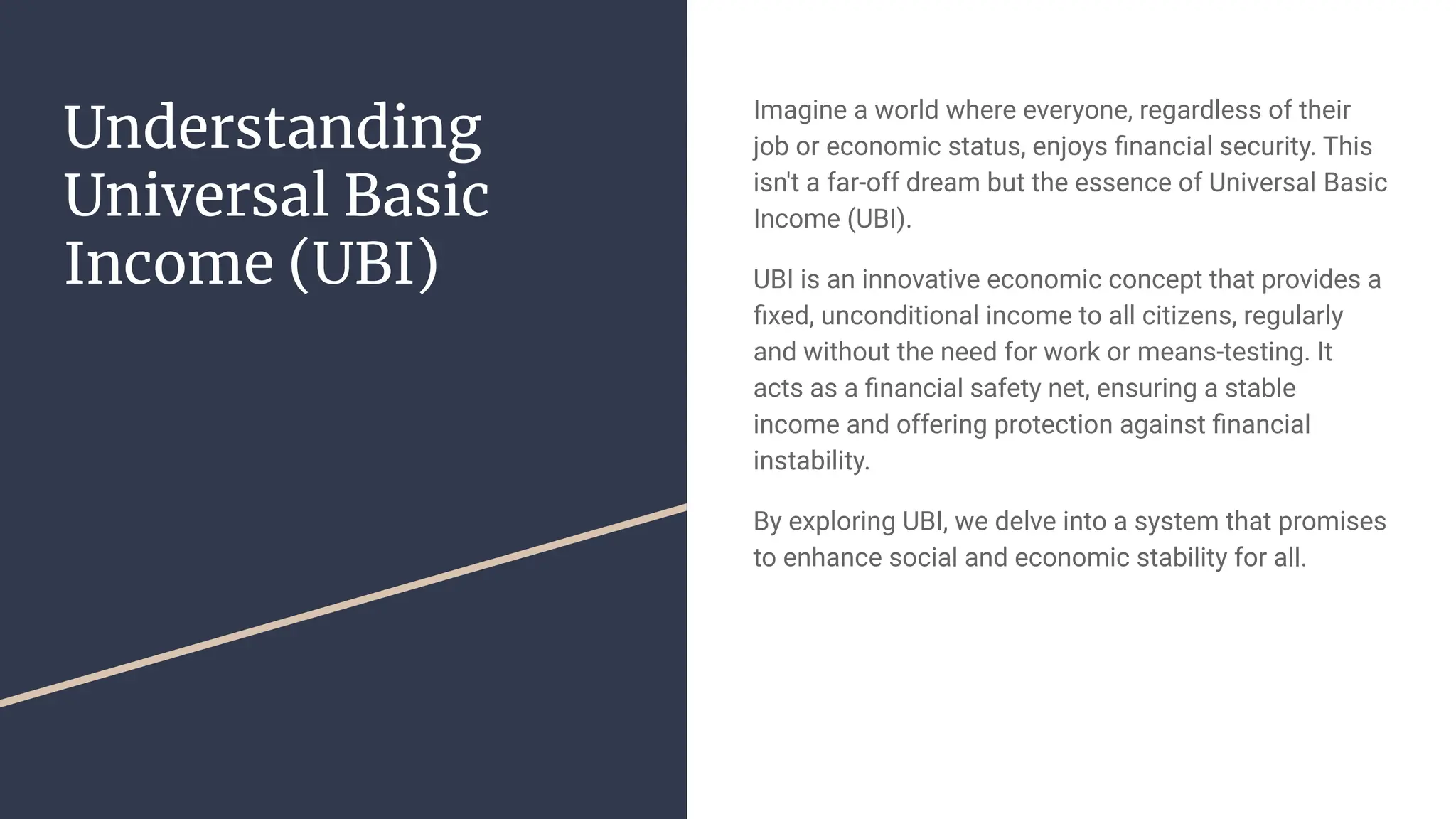 Understanding What Is Universal Basic Income? | PDF
